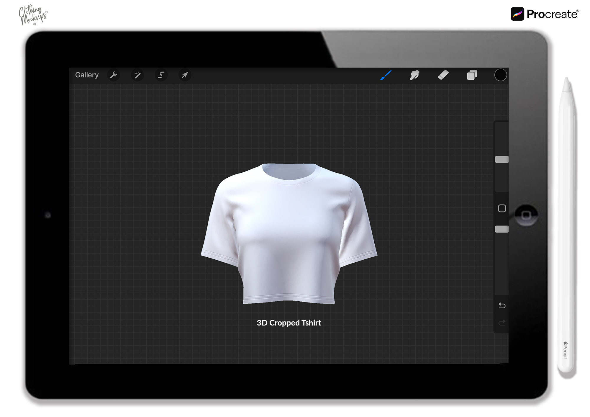 3D ACTIVEWEAR PACK Procreate Fashion Design Mockup Apparel Clothing ...