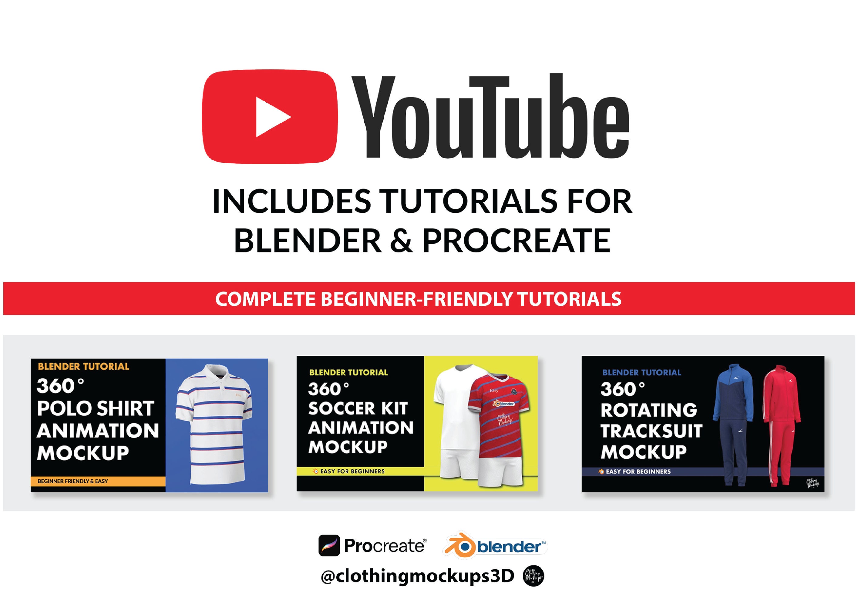 3D Baseball Jersey Mockup: Procreate & Blender File - Etsy