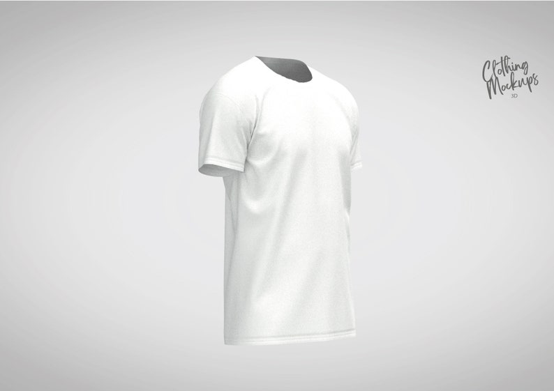 3D T-shirt Blender Procreate Photoshop Mockup Template Build Your Own ...