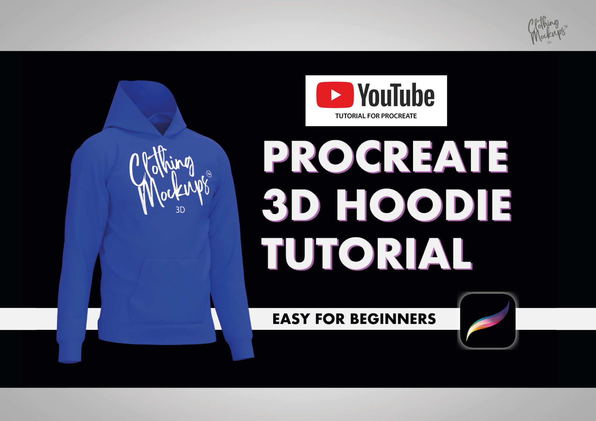 3D Hoodie Relaxed Fit Procreate / OBJ / Marvelous Designer / CLO3D - Etsy