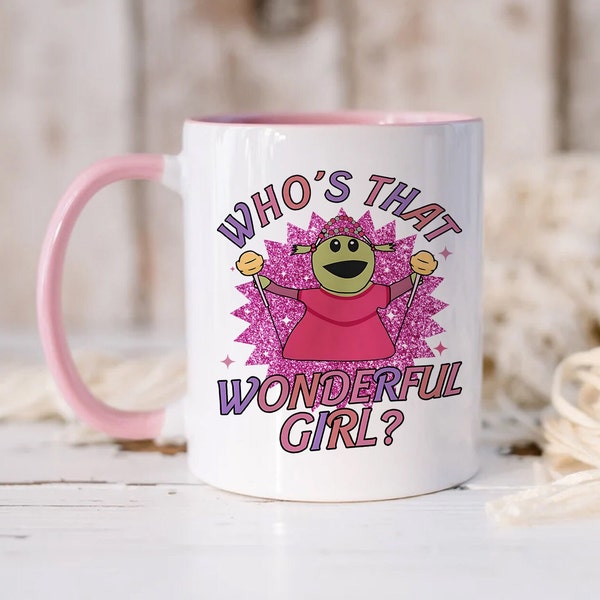 Whos That Wonderful Girl Mug Etsy Australia