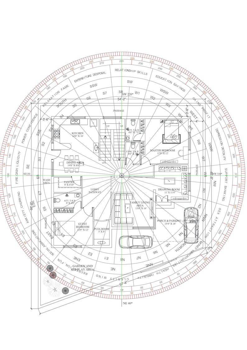 Vastu Chakra 4 PDF, 4 DWG Auto-cad File, Vastu Shakti Chakra Instant Digital Download Easy to ...