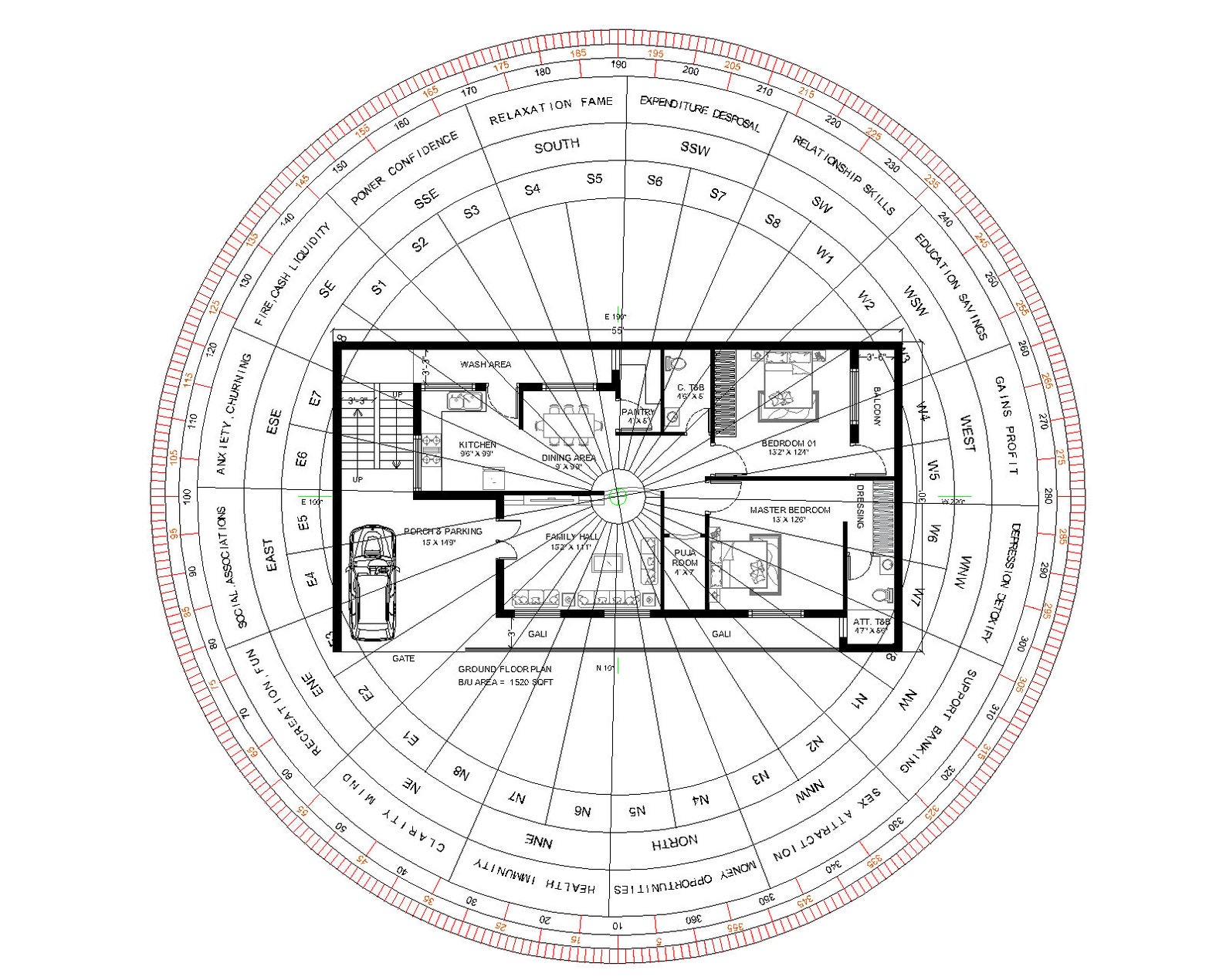 Vastu Chakra 4 PDF, 4 DWG Auto-cad File, Vastu Shakti Chakra Instant Digital Download Easy to ...