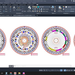 Vastu Chakra 4 PDF, 4 DWG Auto-cad File, Vastu Shakti Chakra Instant ...