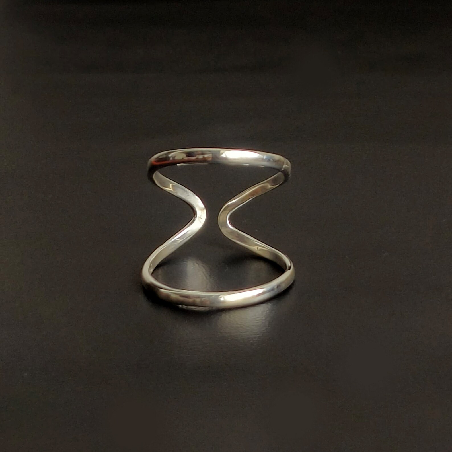 Splint Knuckle Ring, Silver Ring, 925 Silver Ring, Anxiety Ring ...