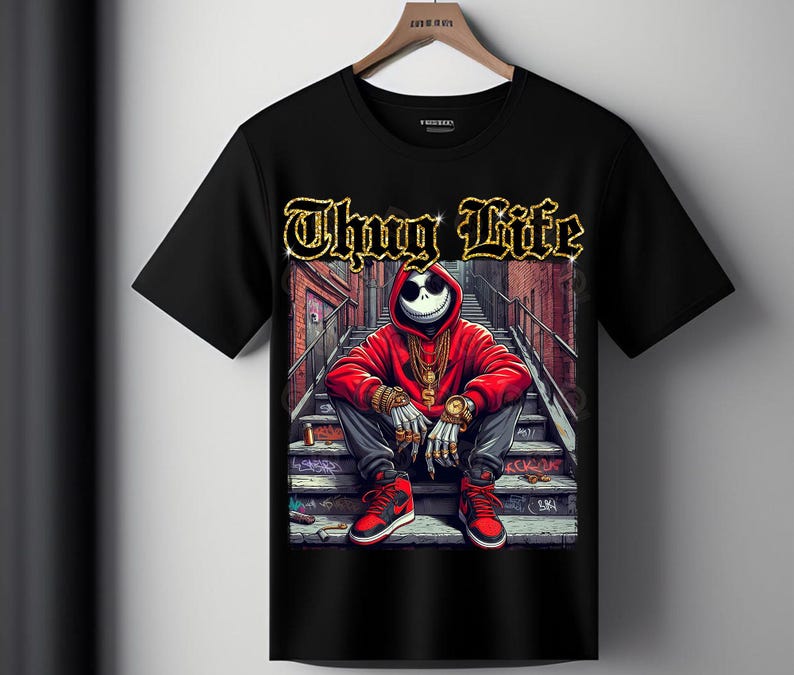 Thug Life PNG, Jack Skeleton, Christmas Movie Character, Street Style ...