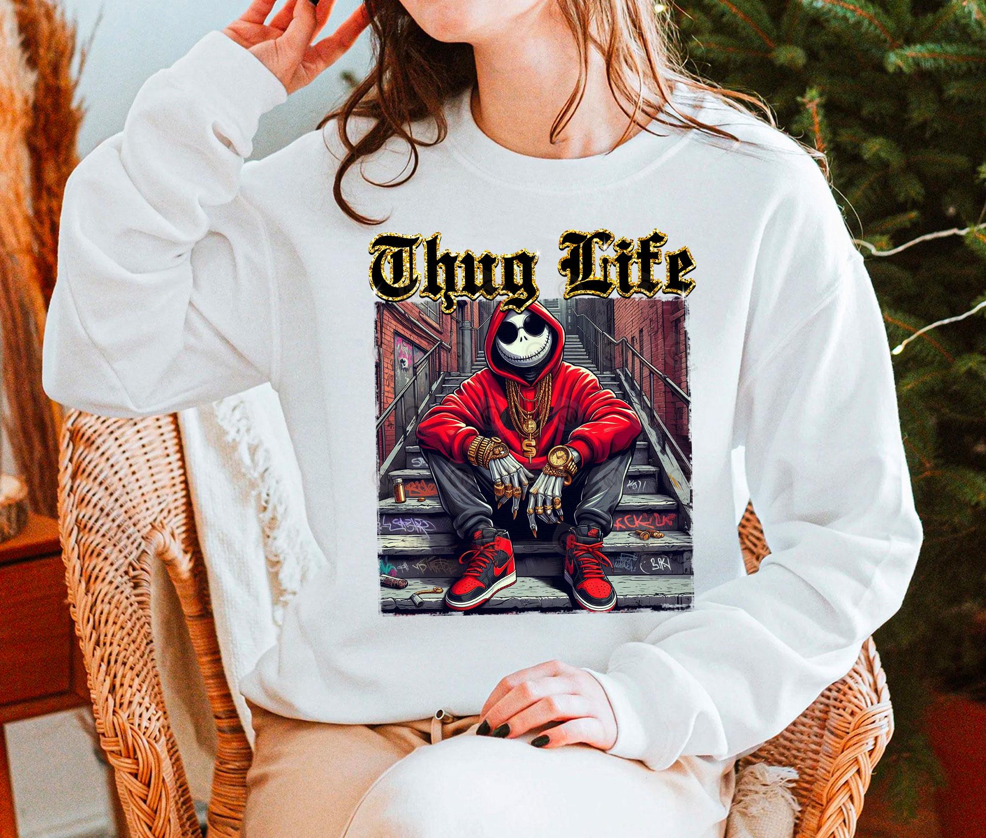 Thug Life PNG, Jack Skeleton, Christmas Movie Character, Street Style ...