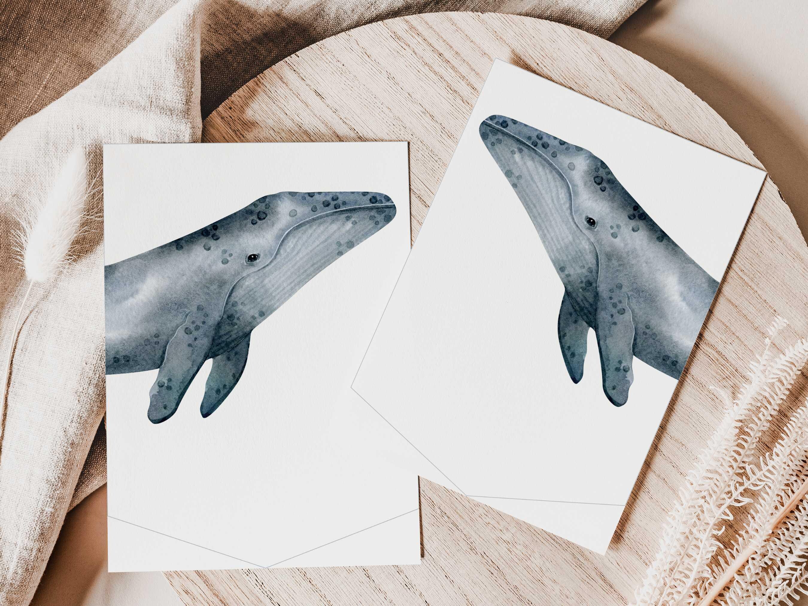 Whale Birthday Banner, Minimalist, Whale Bunting, Whale Garland, Whale ...