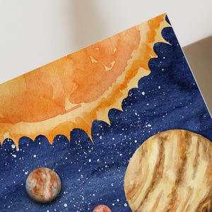 Solar System Birthday Banner, Outer Space Party, Planets Banner, Cosmos ...