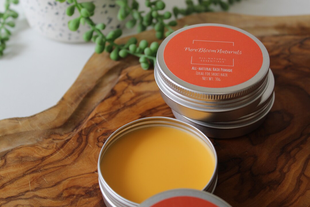 75g All-natural Hair Pomade, Ideal for Short Hair, Hair Wax - Etsy UK