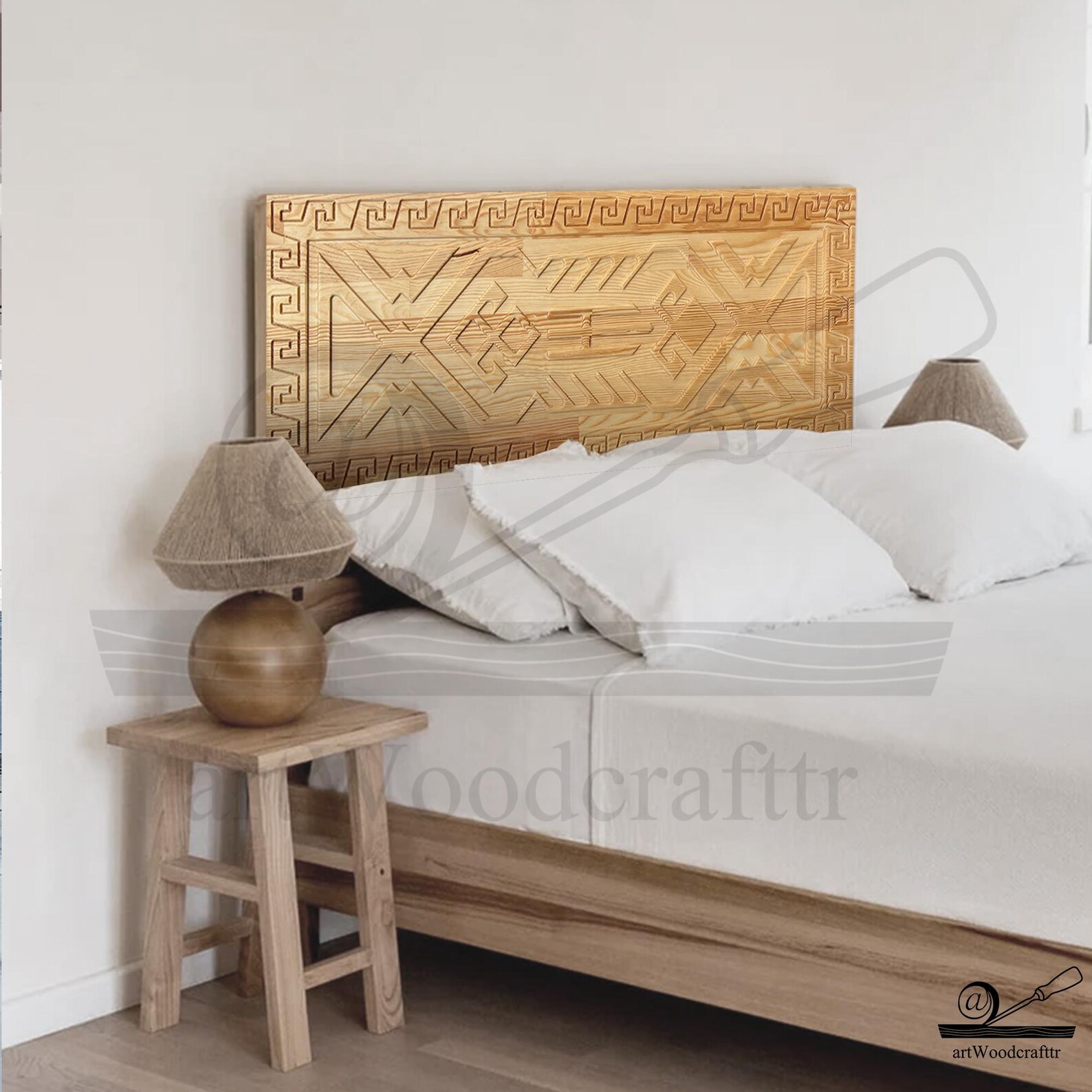 Hand Carved Turkish Door: Symbolic Wood Art, Custom Size - Etsy