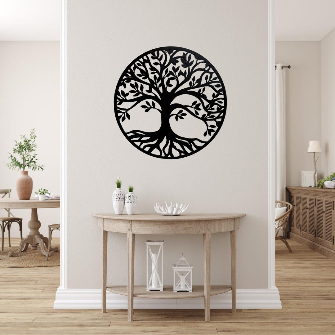 Tree of Life Wall Decor: 3D Plastic Family Tree Sculpture - Etsy