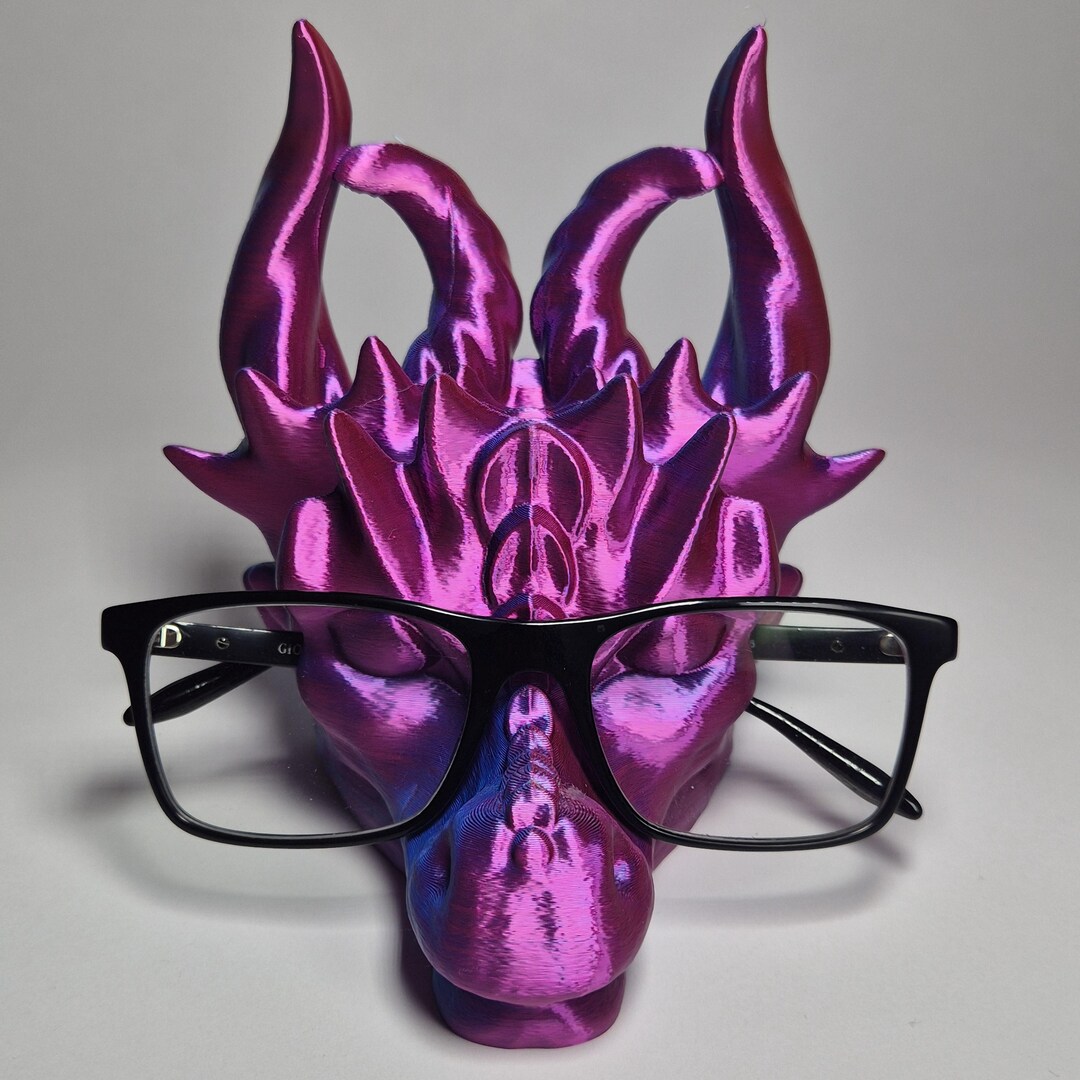 Dragon Glasses Stand - 3D Printed Holder for Glasses, Unique Gift for ...