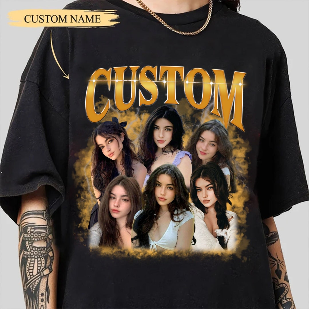 Custom Bootleg Rap Tee Custom Photo Vintage Graphic 90s - Etsy