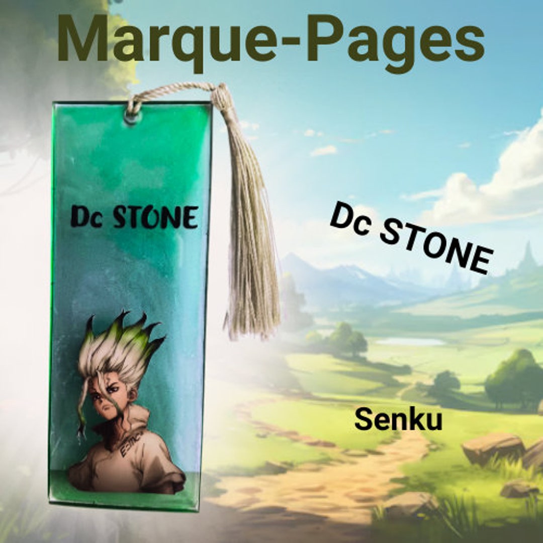 Dr Stone Bookmarks - Manga - Personalized - Kawaii - Original Gift ...