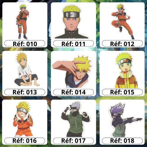 Naruto Bookmarks - Manga - Kawaii - Personalized - Original Gift ...