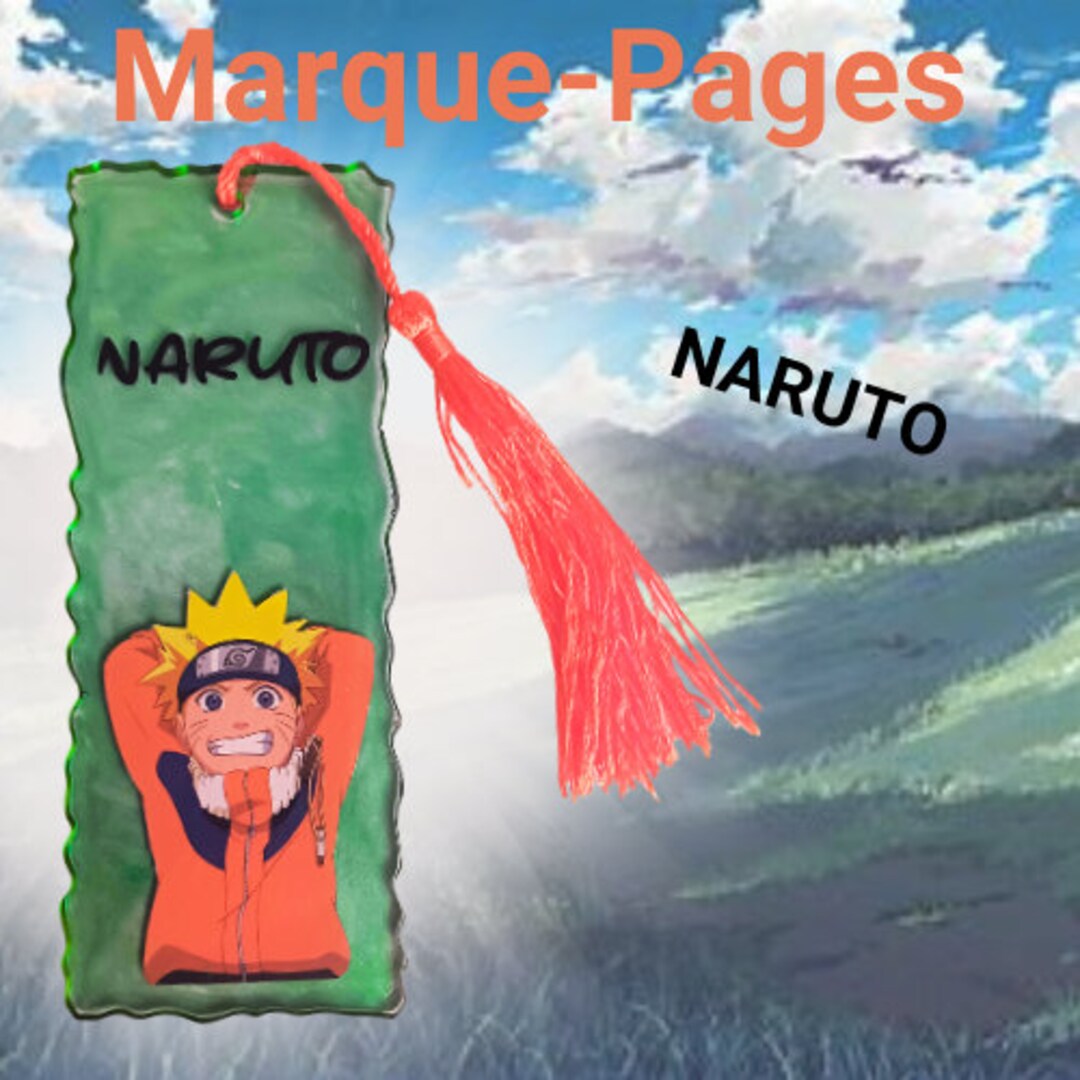 Naruto Bookmarks - Manga - Kawaii - Personalized - Original Gift ...