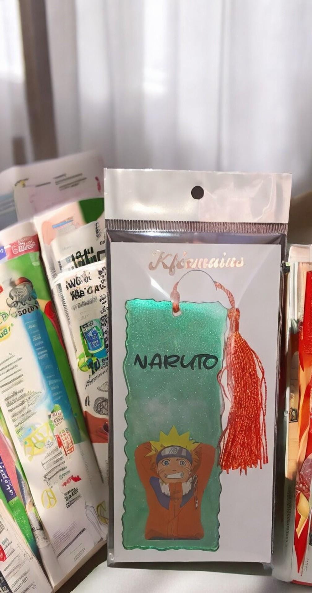 Naruto Bookmarks - Manga - Kawaii - Personalized - Original Gift ...