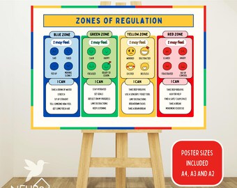 Download Emotions Bundle Based on the Zones of Regulation Framework ...