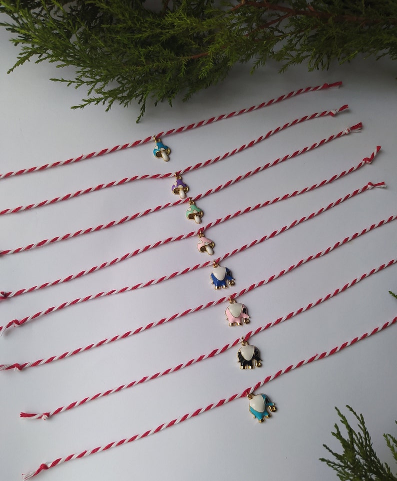 Martenitsa Day Bracelet, Bulgarian Martenitsa Bracelet, Happy Baba ...