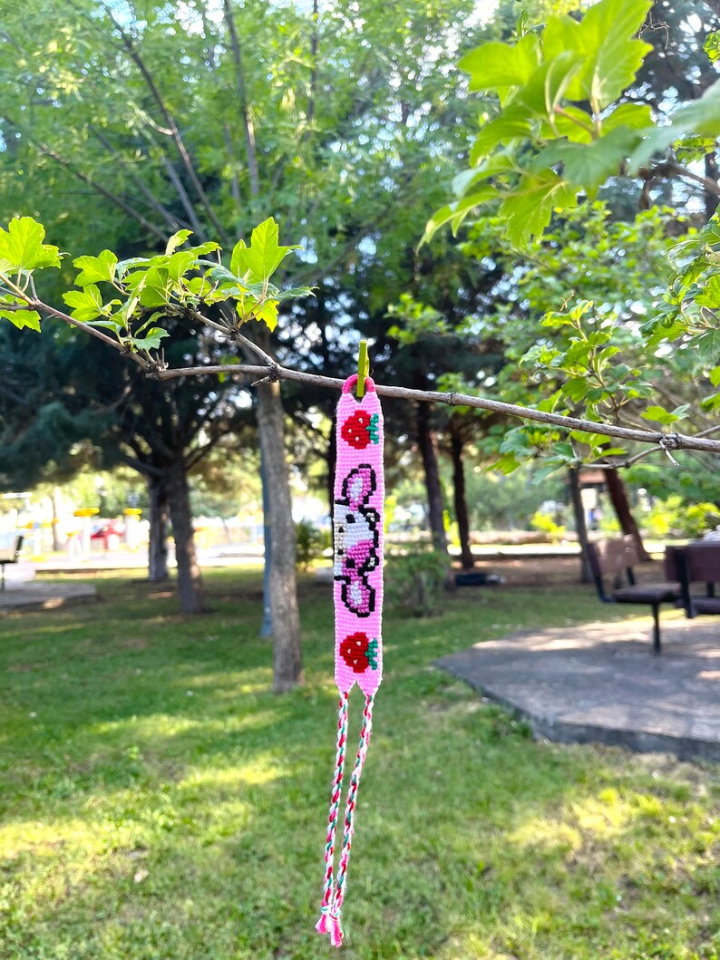 Cow Bracelet, Friendship Bracelet, Cow Handmade Knotted Bracelet ...