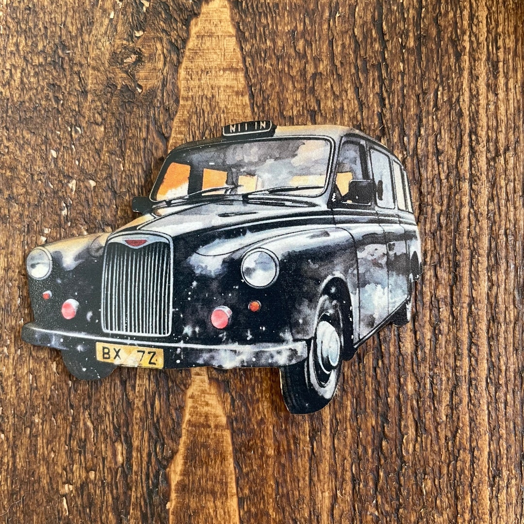 Traditional London Black Cab Decorative Indoor Plant Pot Ornament ...
