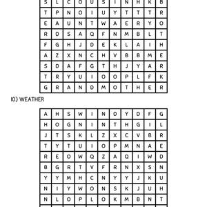 20 Fun Word Search Puzzles for Kids | Medium Level + Answer Key ...