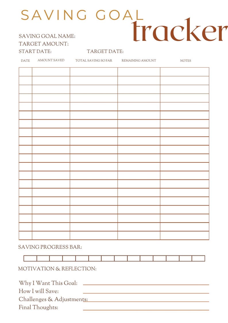 Printable Budget Planner Bundle | Monthly Budget, Weekly Expense ...