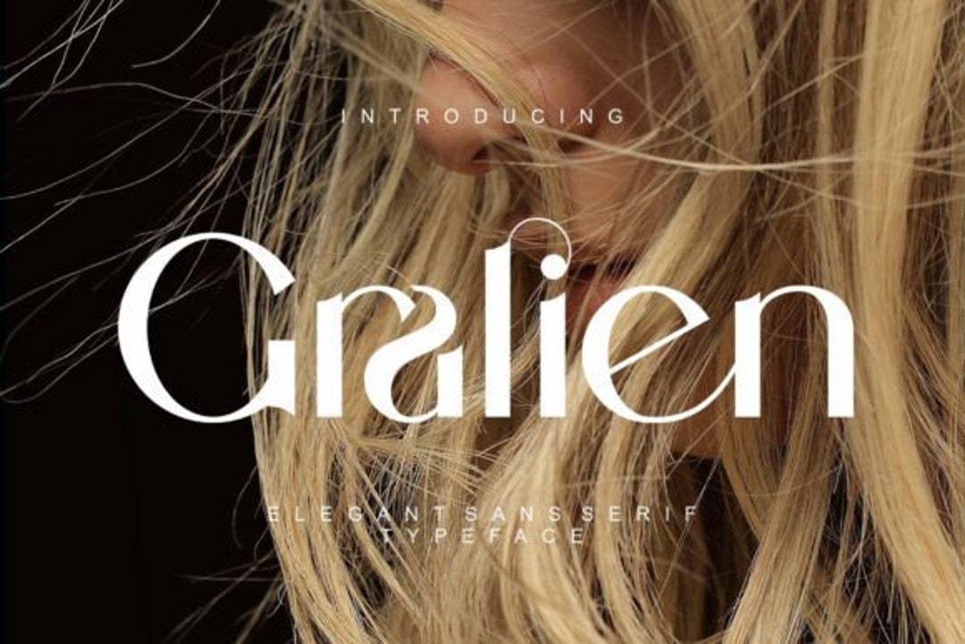 Gralien Font Beautiful Font Cricut Font Script Font - Etsy