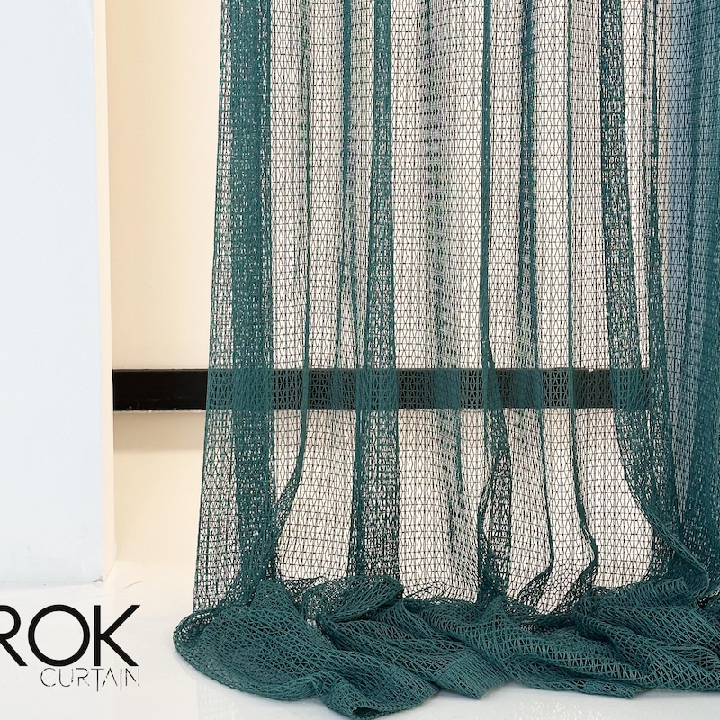 Knit Curtains - Etsy