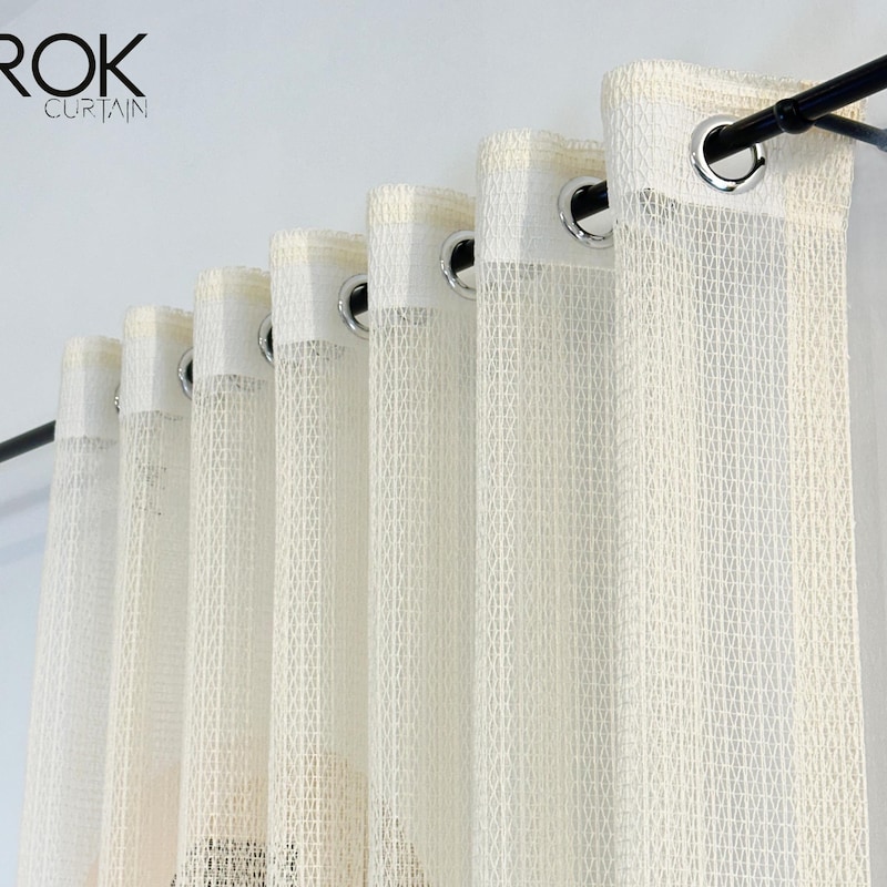 Knit Curtains - Etsy