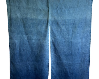 Natural Indigo Noren - Etsy
