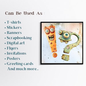 Quirky Alphabet Clipart, Letters CU Clip Art, Funny Initials PNG ...