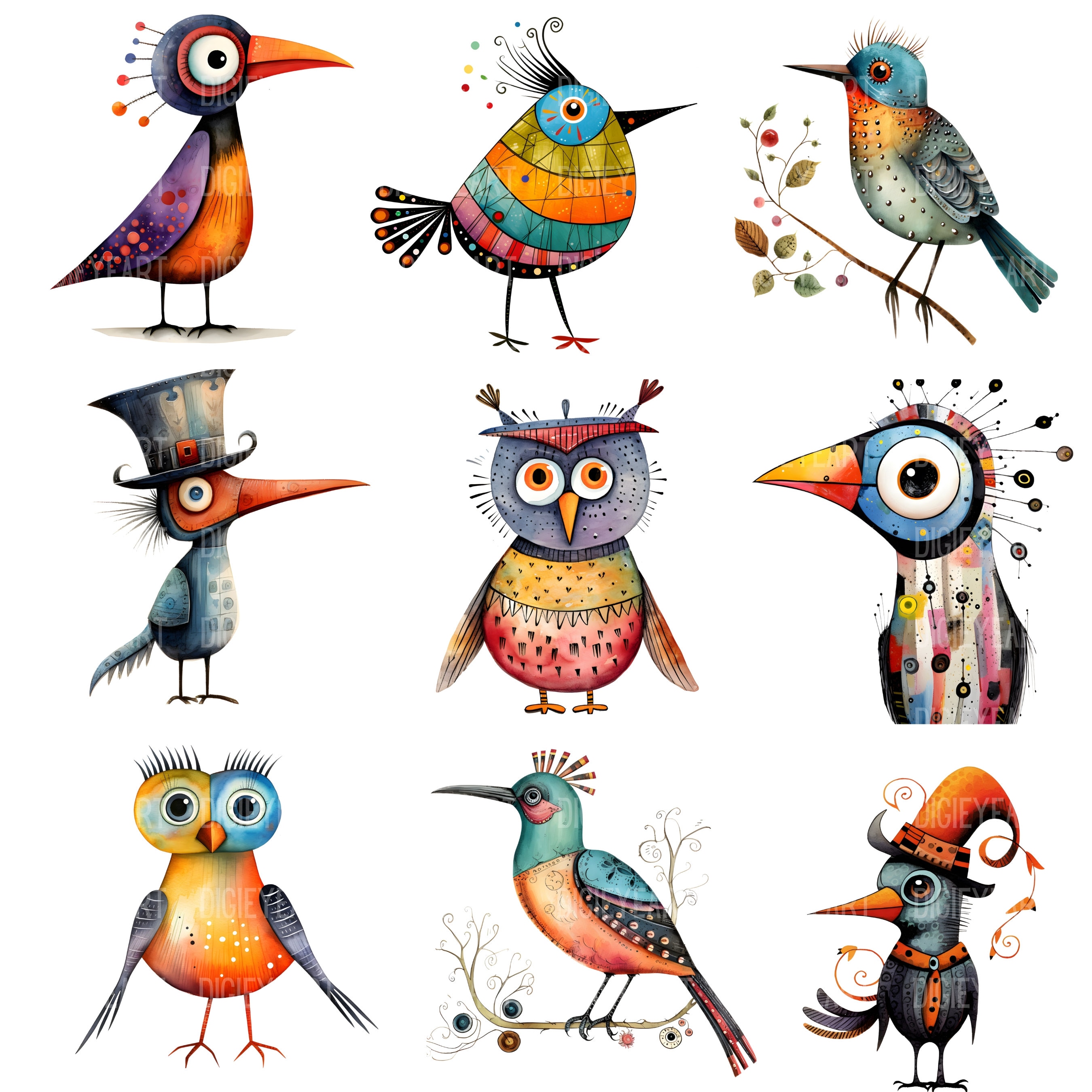 Clip Art Birds