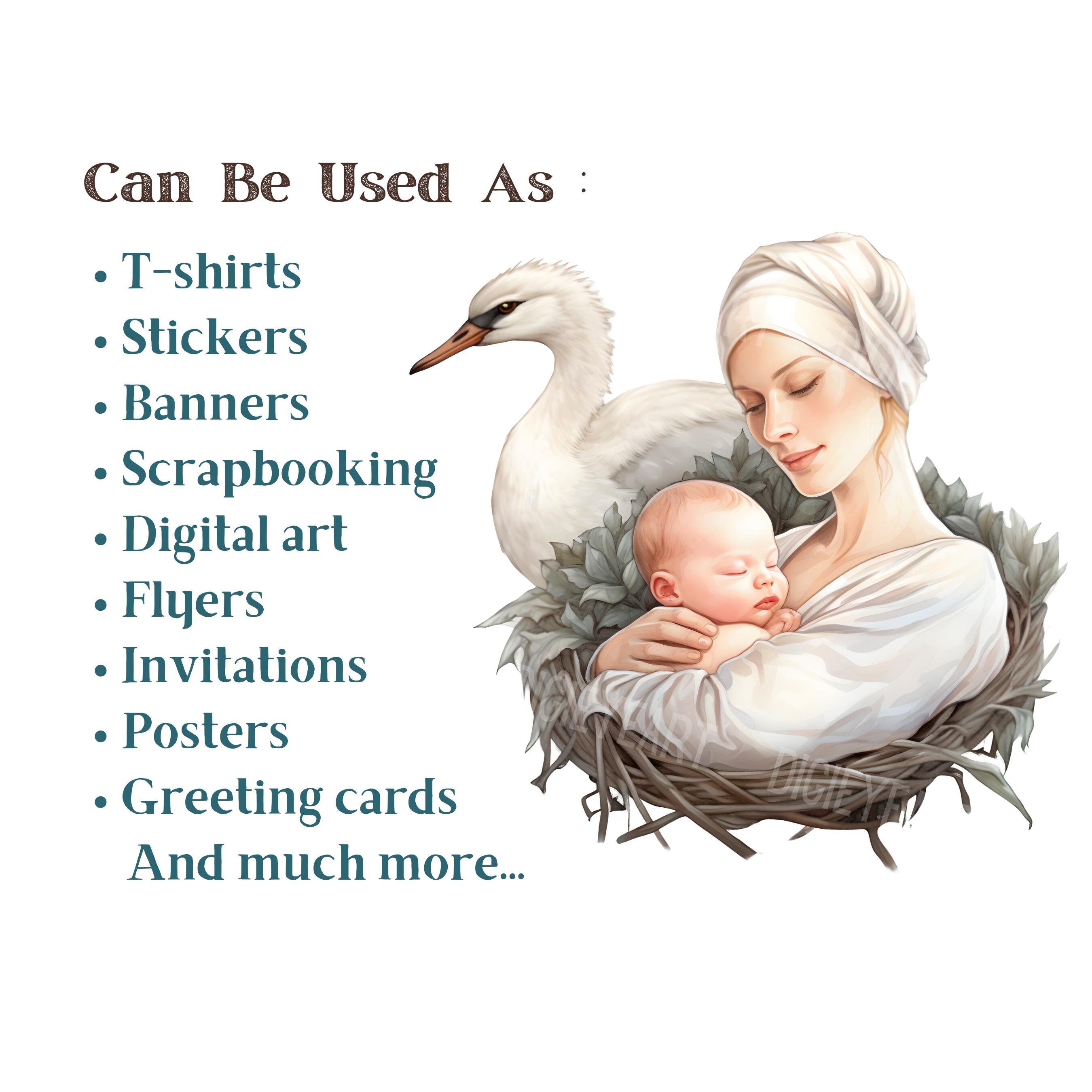 Newborn Baby Clipart Cute Babies Art Png Children Image - Etsy