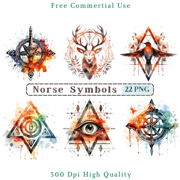Norse Symbols - Etsy