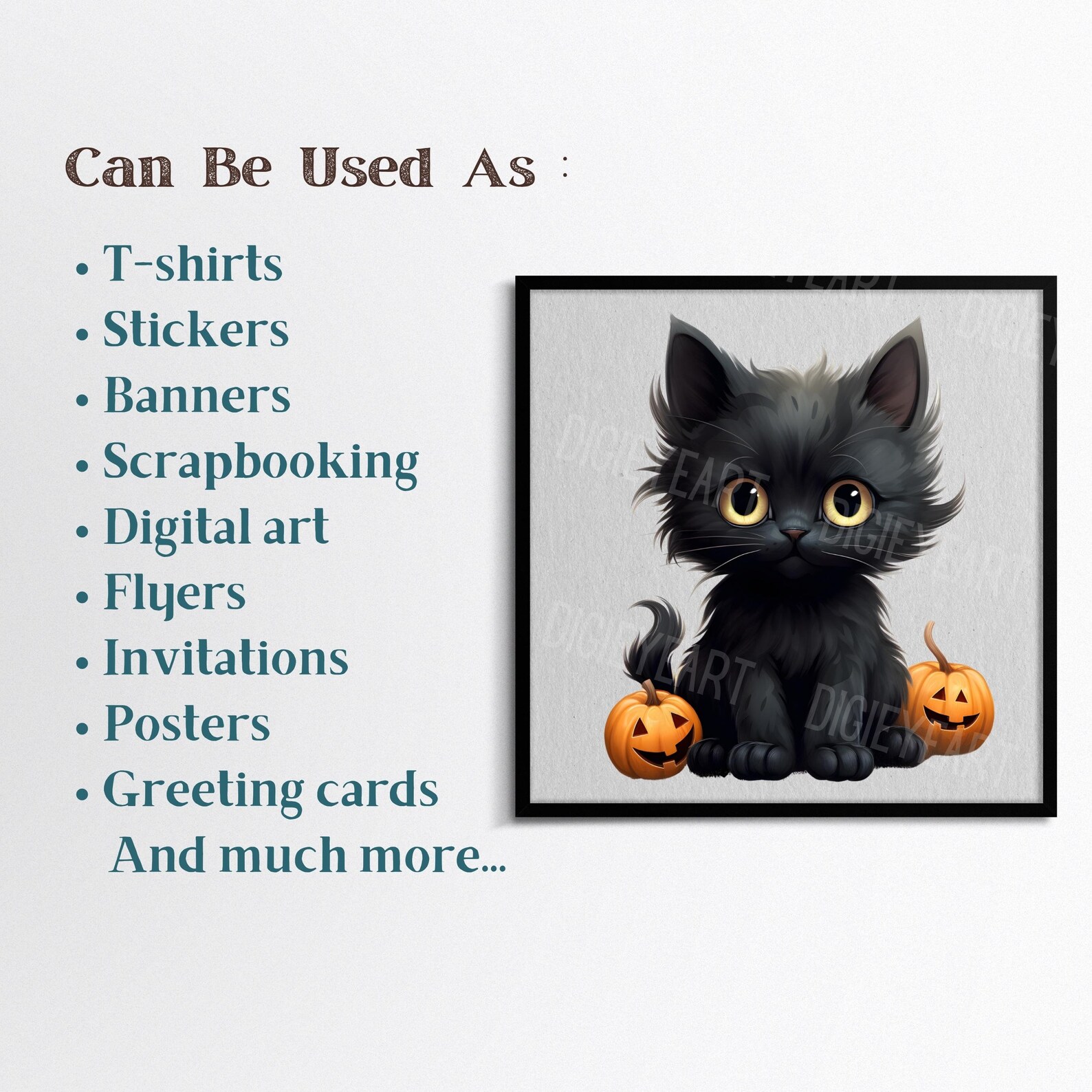 Cute Halloween Monsters Clipart, Halloween Clip Art, Spooky Image ...