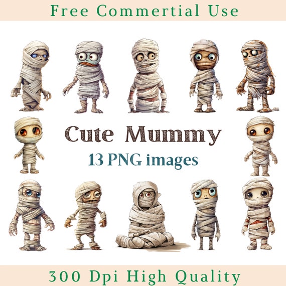 Halloween Mummie Clipart