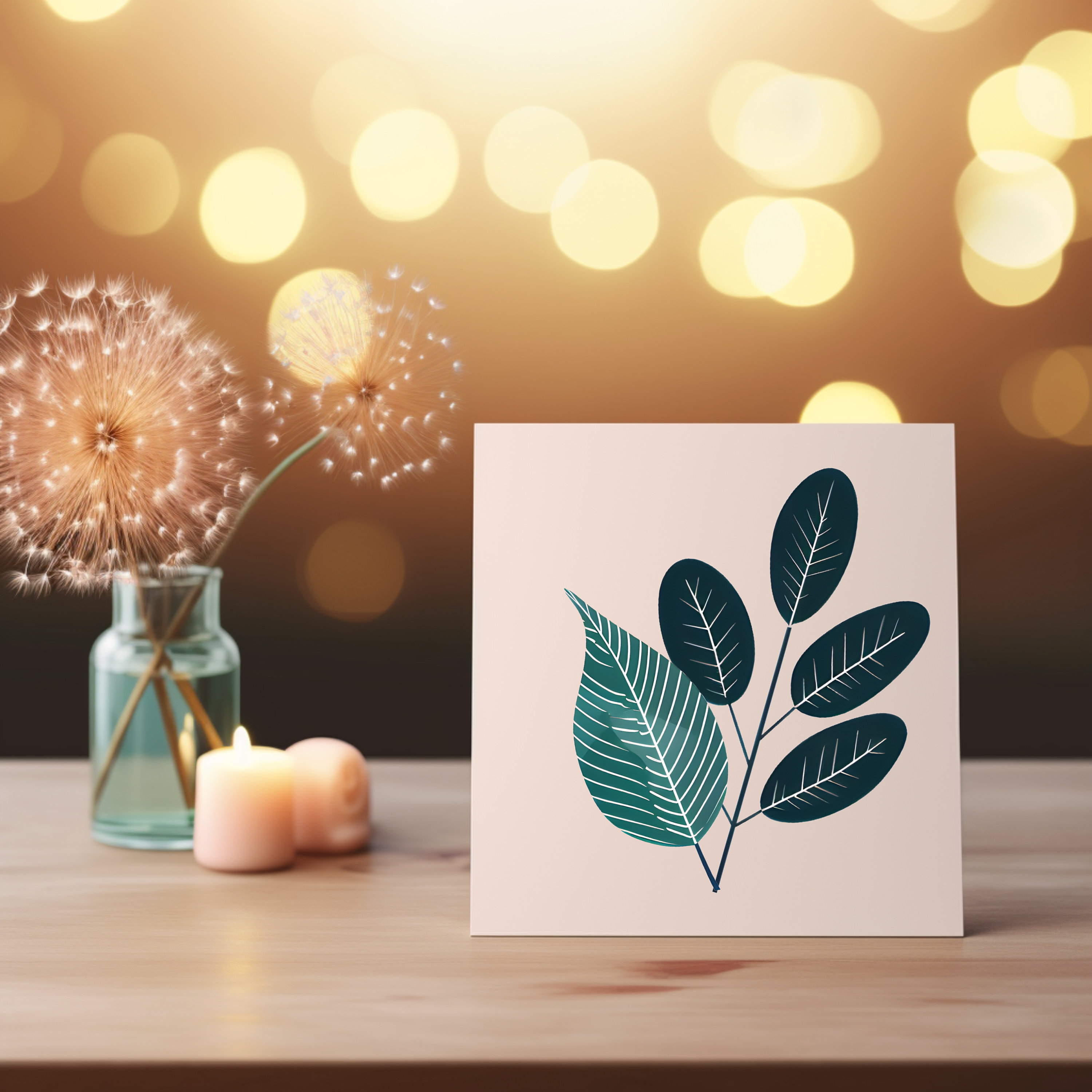 Simple Boho Leaf Clipart Bohemian Leaves Clip Art Png Leaf - Etsy