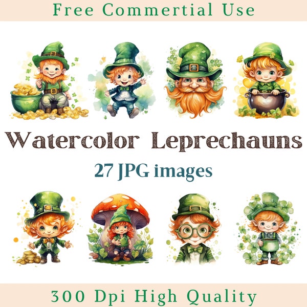 Leprechaun Clip Art - Etsy