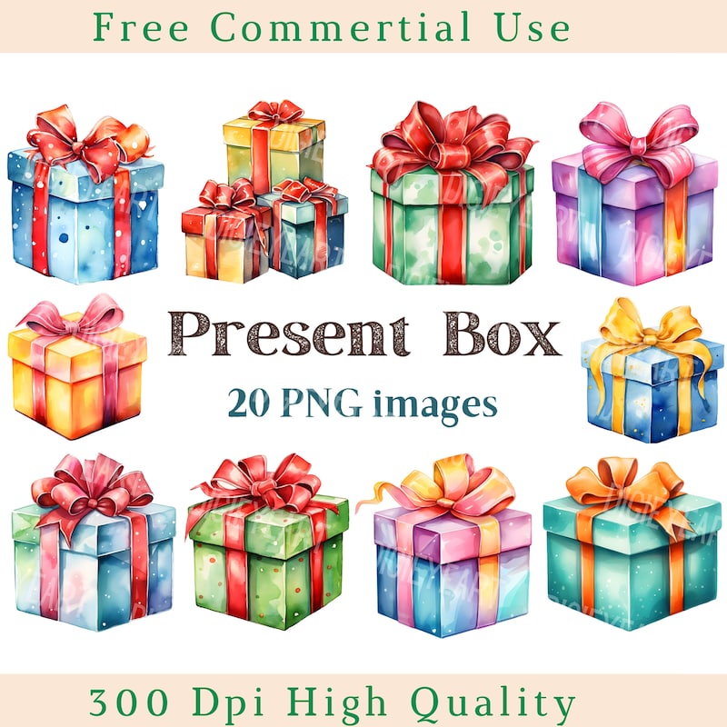 Gift Box Clip Art - 60+ Gift Ideas for 2025