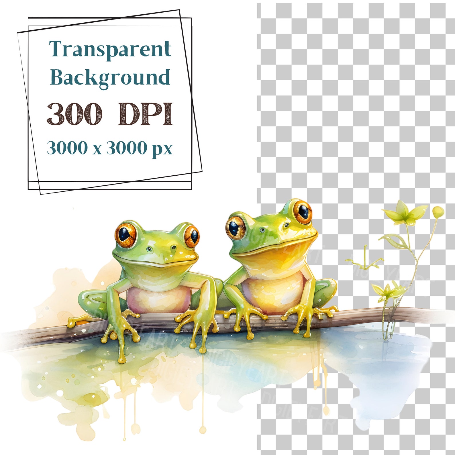 Funny Frogs Clipart, Cute Frog Clip Art, Animals Png, Happy Froggy ...