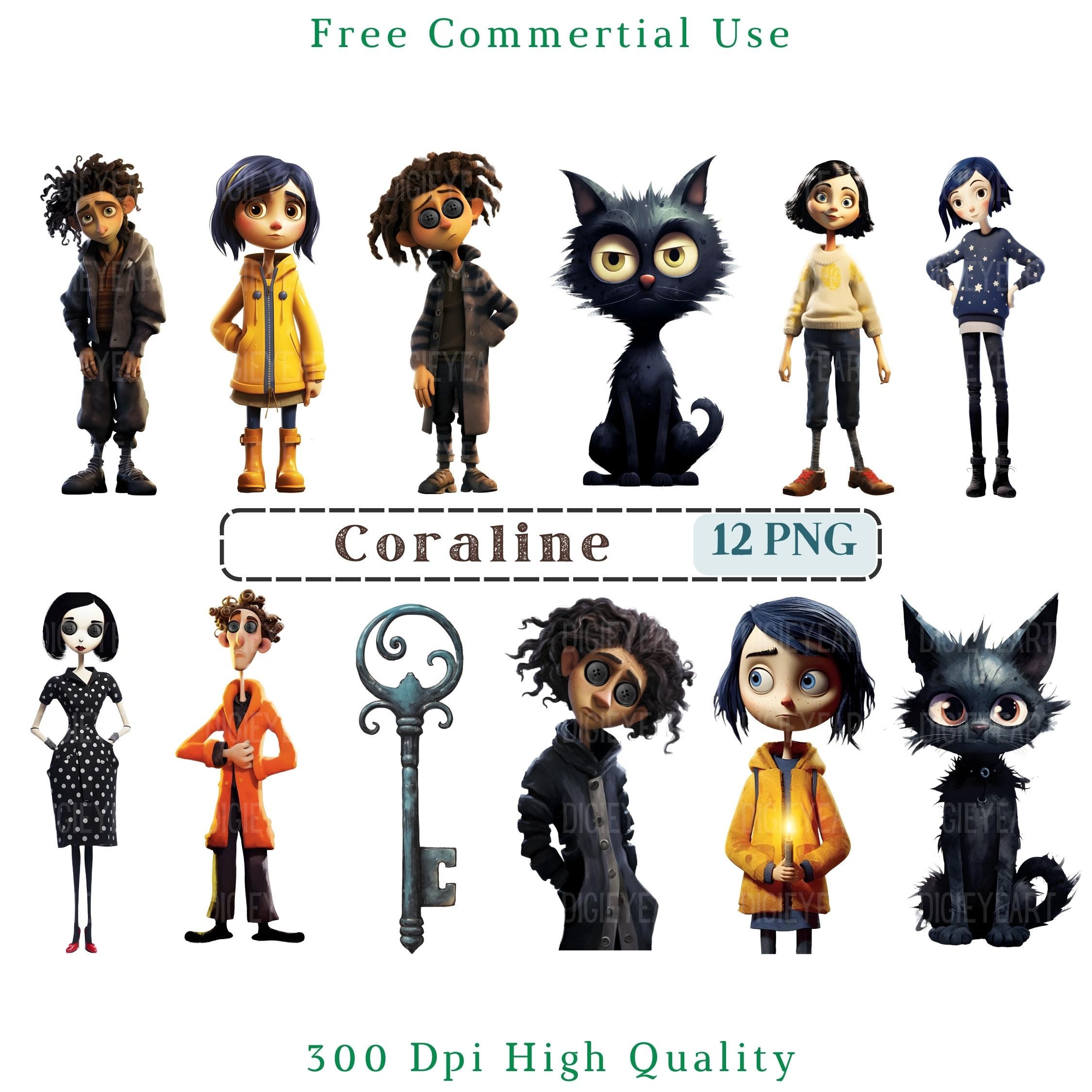 Coraline Movie Characters
