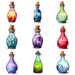 Potion Bottle Clipart, Potion Bottles Clip Art, Halloween Poison Image ...