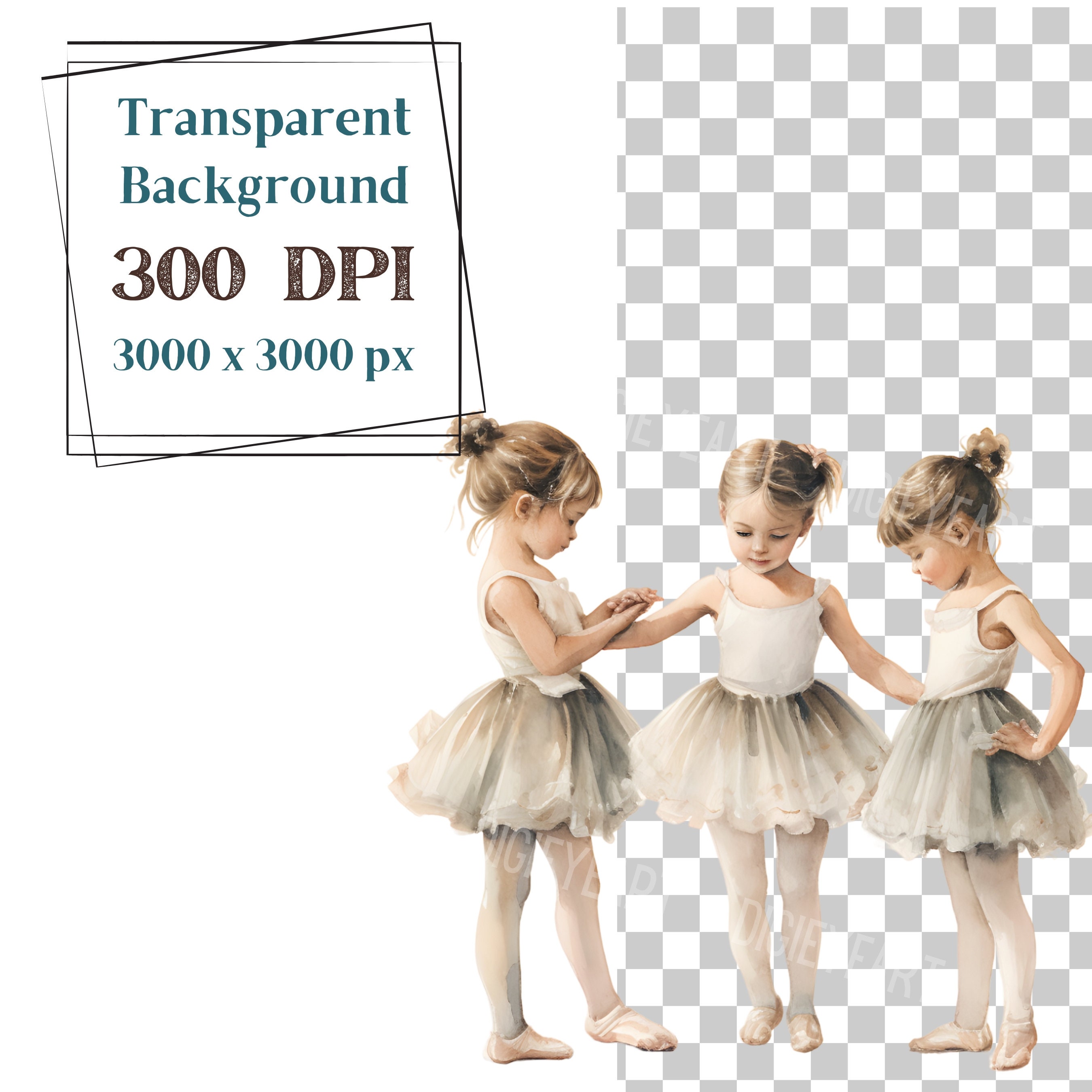 Watercolor Ballerina Clipart, Ballet Girls Clip Art, Dance Jpg ...