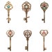 Vintage Key Clipart Magic Key Clip Art Png Fantastic Keys - Etsy