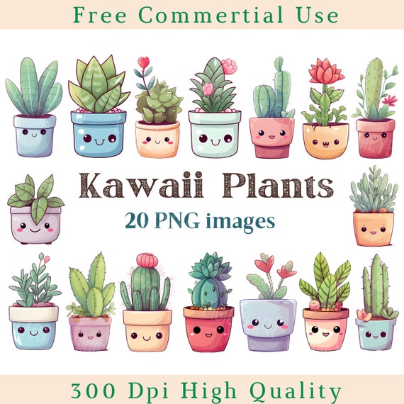 Plant Clipart Cute