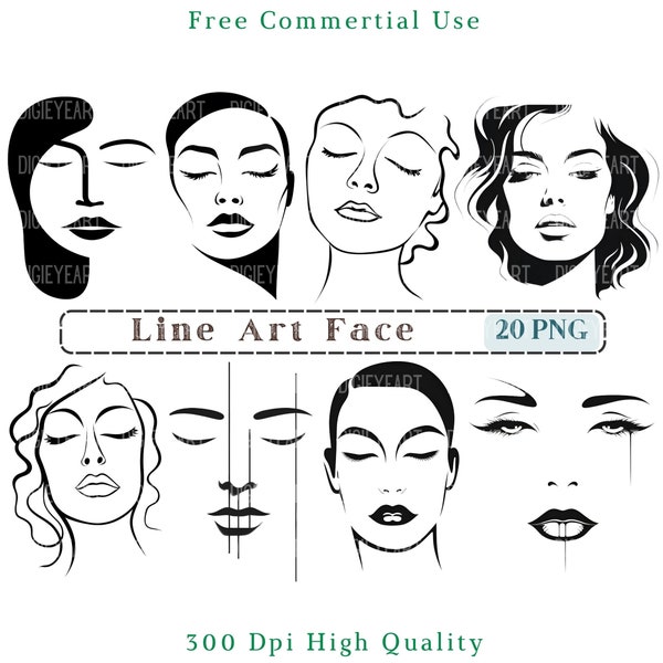 Line Art Cu Clipart - Etsy