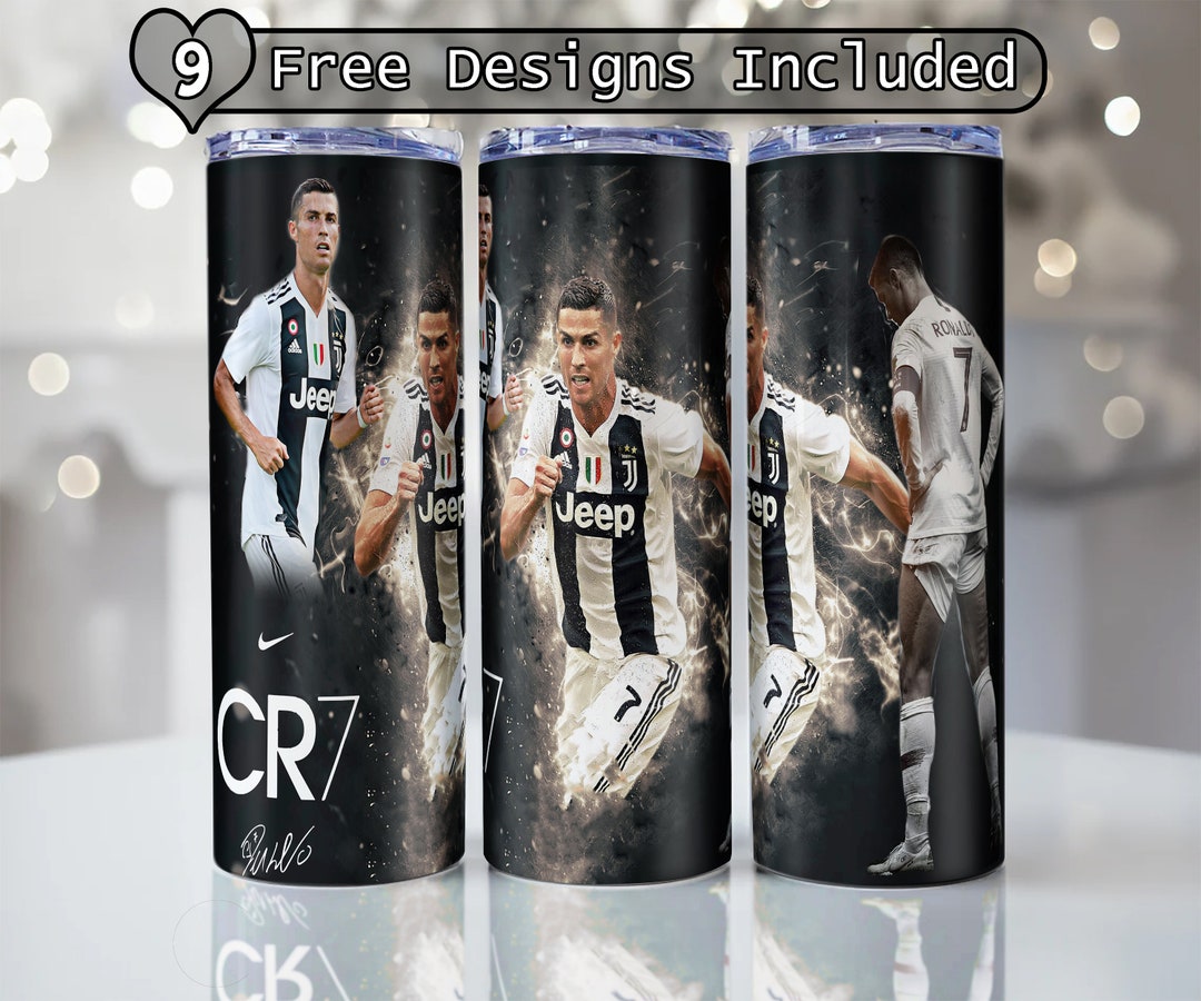 Ronaldo Cr 7 Straight Skinny Tumbler Wrap 20 Oz & 30 Oz Sublimation ...