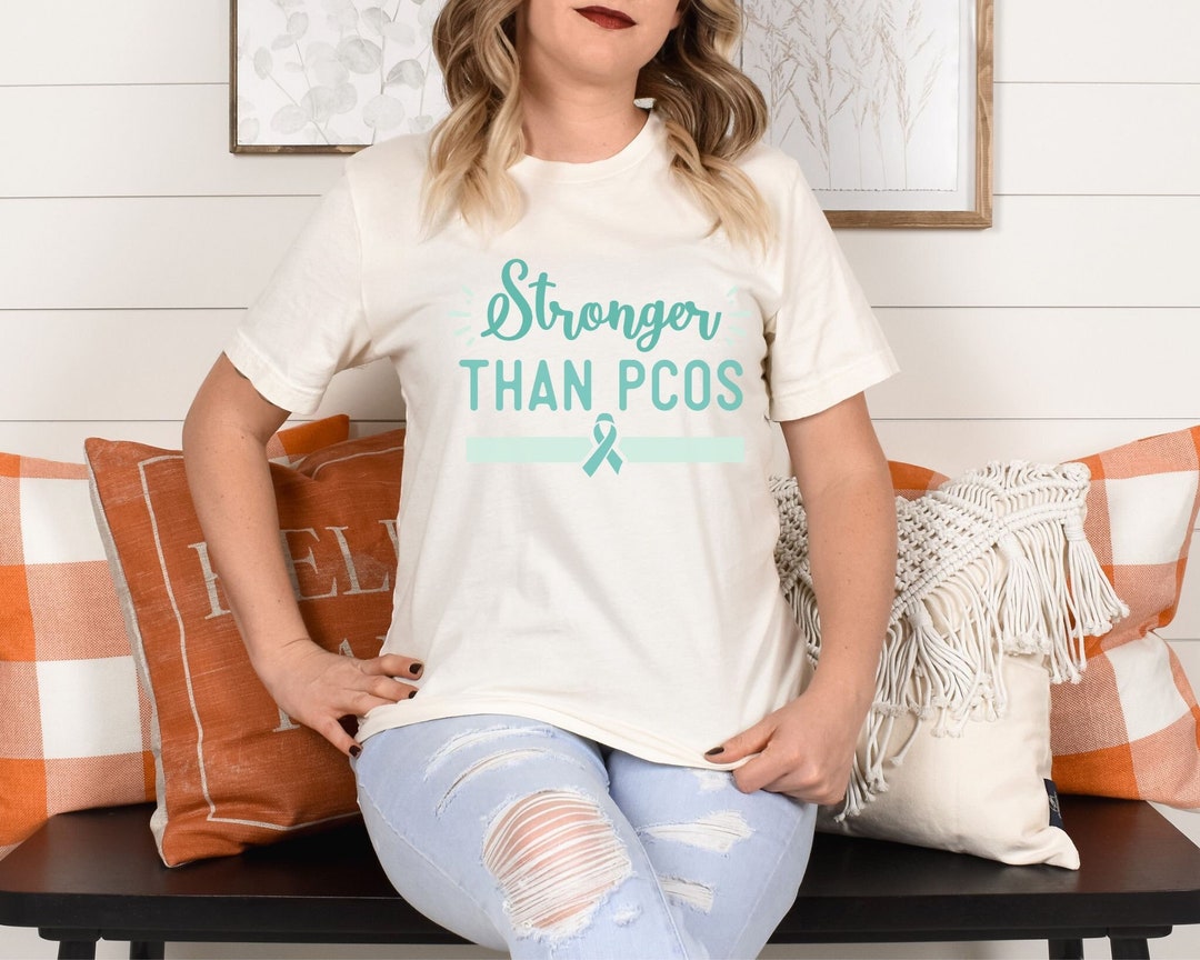 PCOS Shirt PCOS Pcos Warrior Shirt Pcos Awareness Shirt - Etsy
